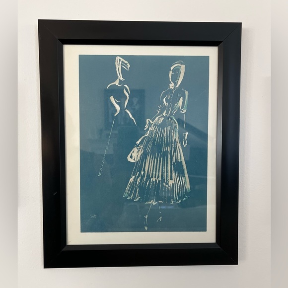 Dior | Art | Dior 951 Framed Original Print New Look Full Page ...